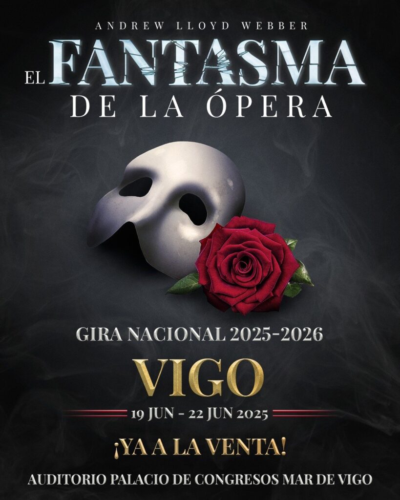 ‘El fantasma de la ópera’ llega al Auditorio Mar de Vigo con la primera ...